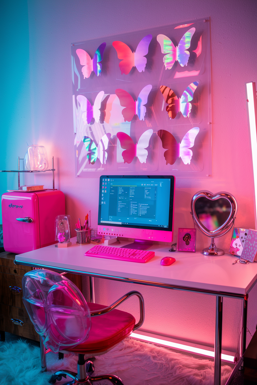 9 dreamy Pink Office Ideas for a girly workspace glow up - Achieve Your ...